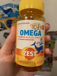Зест ZEST Kids Omega Вітаміни для дітей №30 жувальних пластинок ...