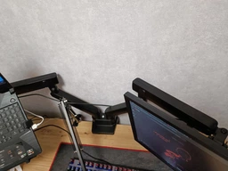 Кронштейн для двох моніторів 17-32" та ноутбука Gembird MA-DA3-02 ...