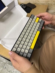 Клавіатура механічна бездротова EPOMAKER EP64 60% Mulan Switch Hot-Swap RGB UA Wireless ...