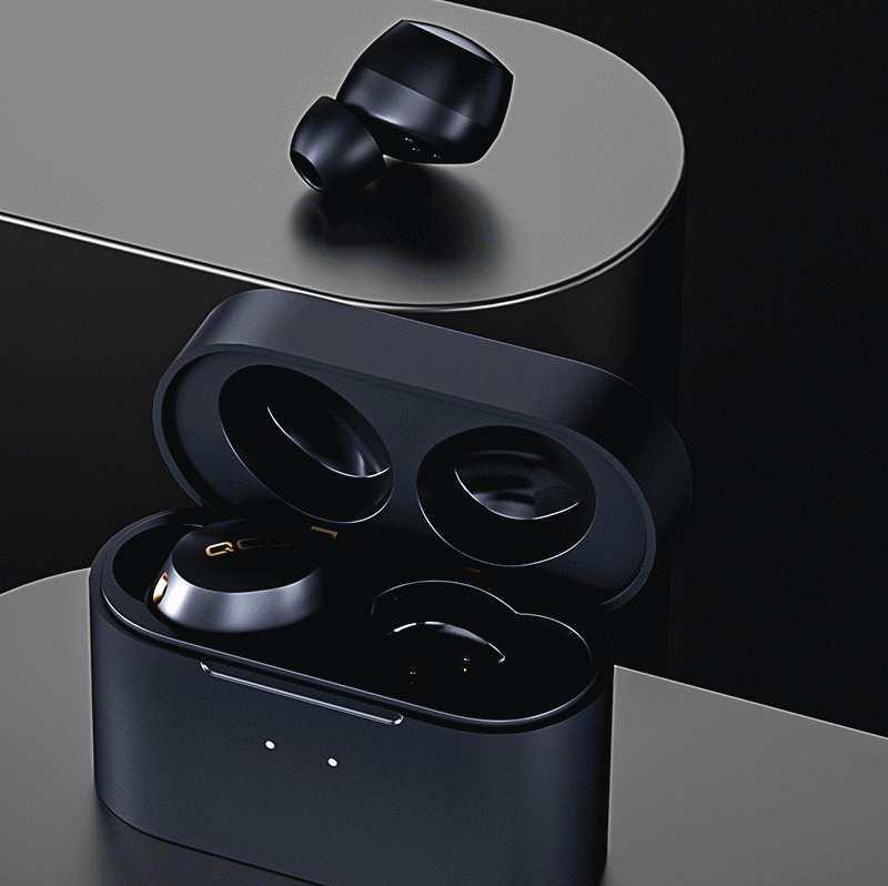 Навушники QCY HT01 ANC TWS Bluetooth Earbuds Dark Blue (QCY-HT01) купити в інтернет-магазині ...