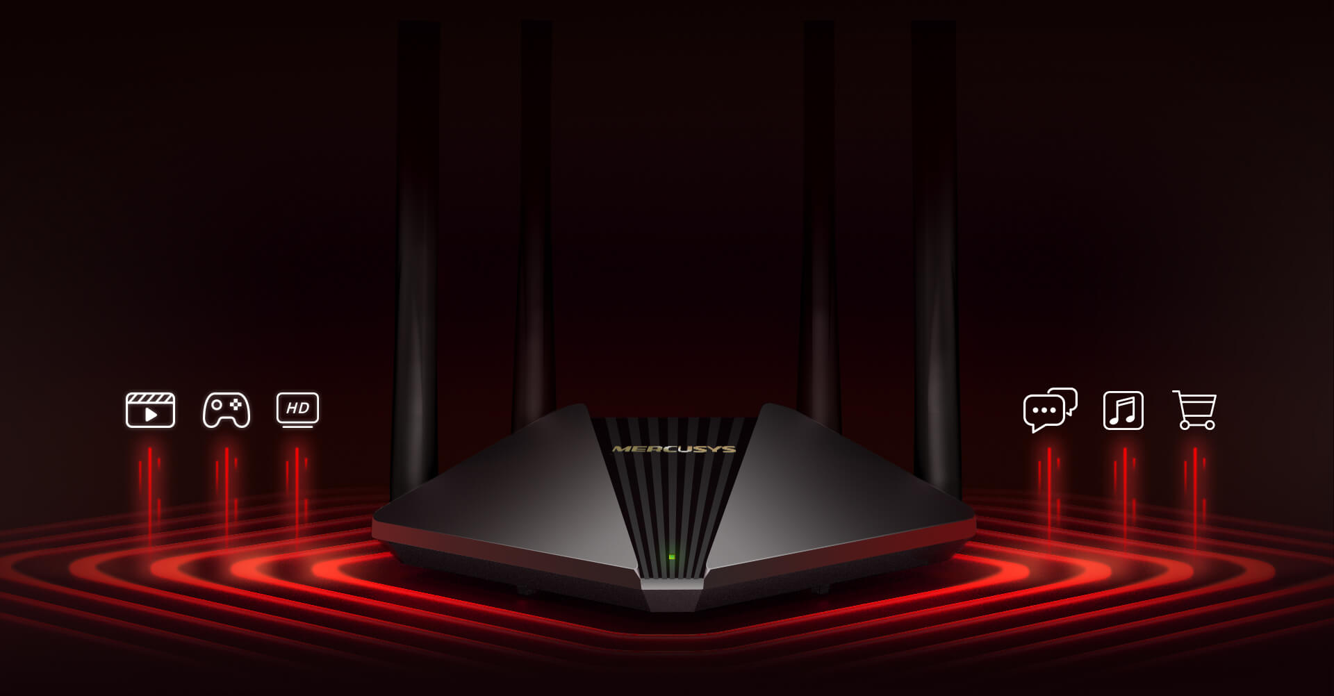 Маршрутизатор Mercusys MR30G WiFi5/ AC1200 / 1 Гбіт/с / 2*2MU-MIMO ...