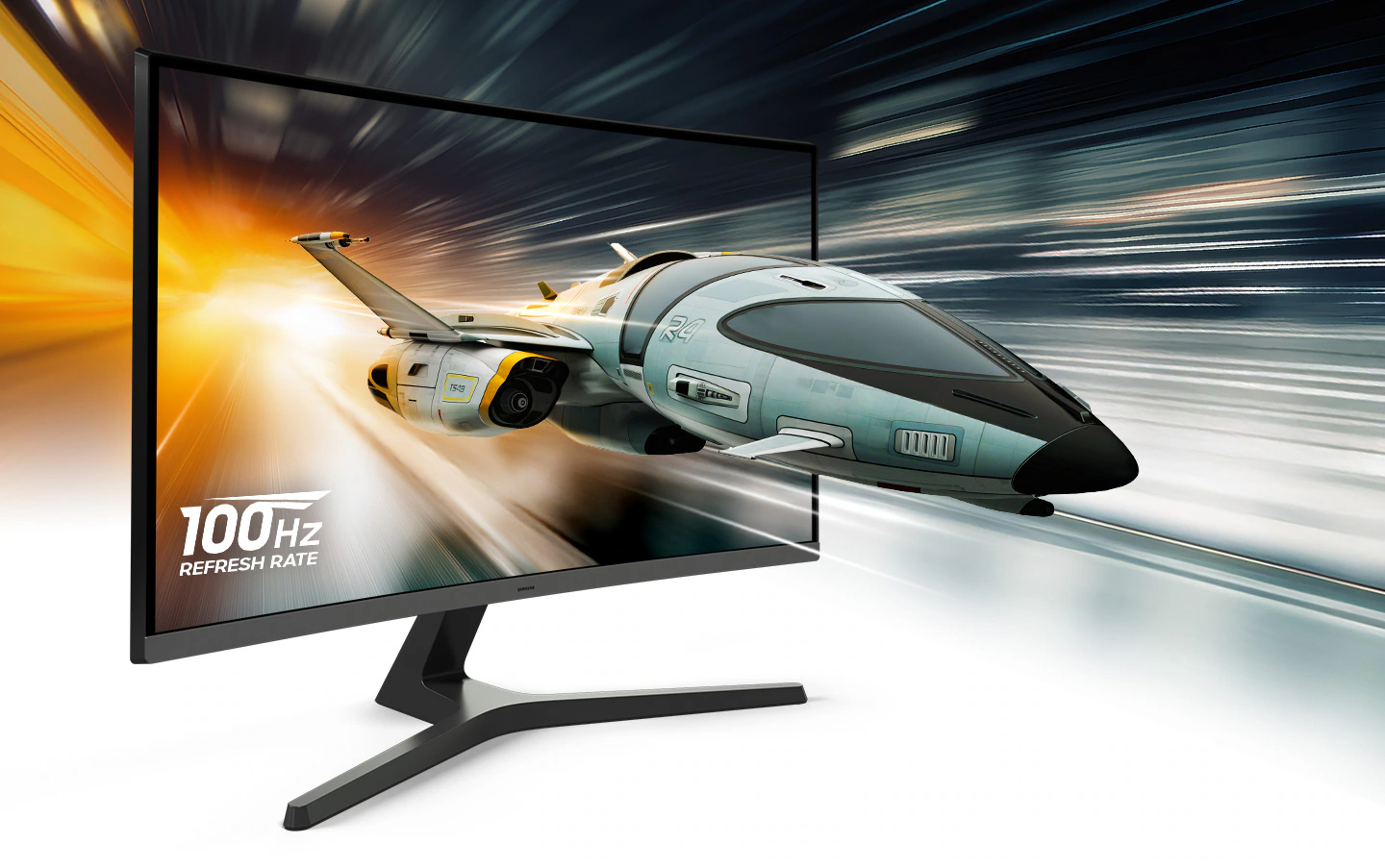 Монітор 27" Samsung Essential S3 (LS27D390GAIXUA) -- VA 1800R FullHD ...
