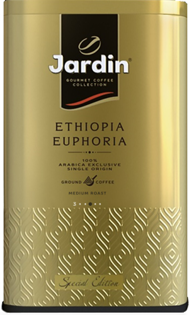 Купить Кофе молотый Jardin Ethiopia Euphoria в жестяной банке 250 г ...