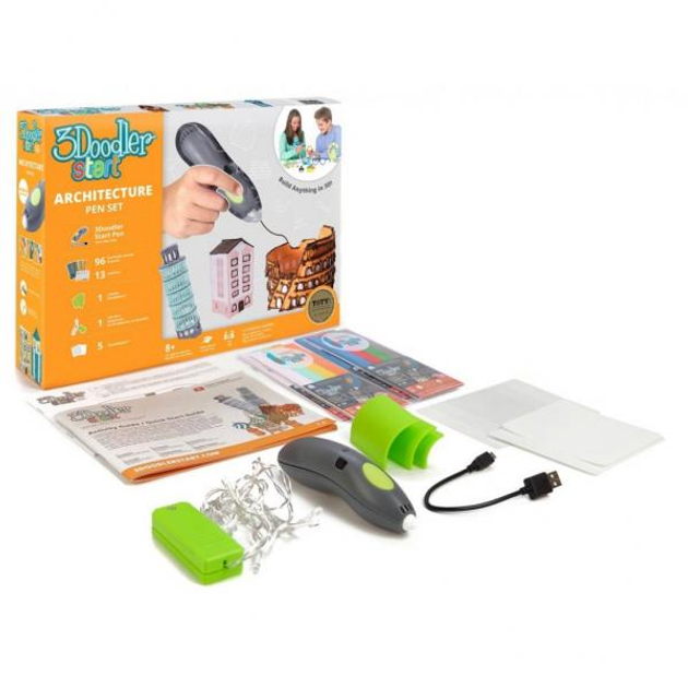 3D - ручка 3Doodler Start Архітектор 96 стрижнів (3DS-ARCP-MUL-R ...