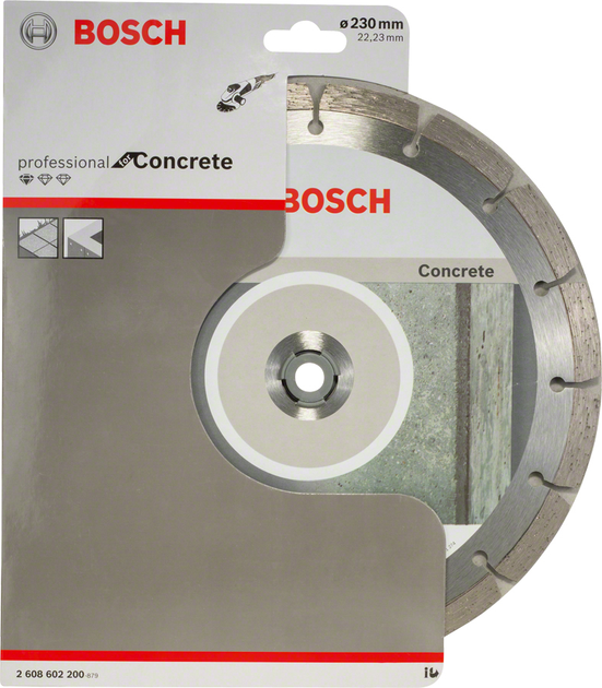 Диск алмазний по бетону Bosch Standard for Concrete 230 x 22.23 мм ...