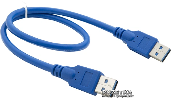 Кабель Extradigital USB 3.0 AM - AM, 0.5 м, 28 AWG, Super Speed ...