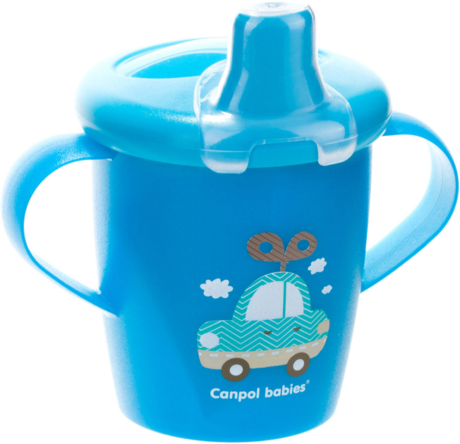 Кружка-непроливайка Canpol Babies 250 мл Голубая (31/200_blu ...