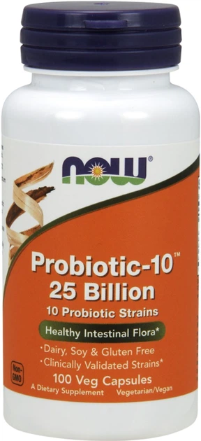 Биологически активная добавка Now Foods Probiotic 25 Billion 100 капсул ...