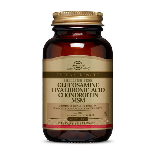 Глюкозамин Гиалуроновая кислота Хондроитин МСМ Solgar Glucosamine ...