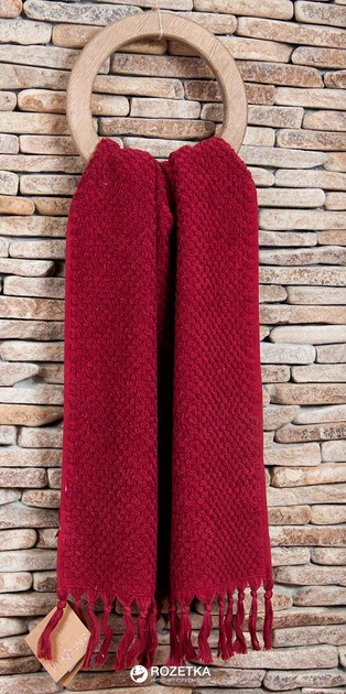 Махровое полотенце Buldans Cakil 50х90 Burgundy (svk-3852) – фото ...