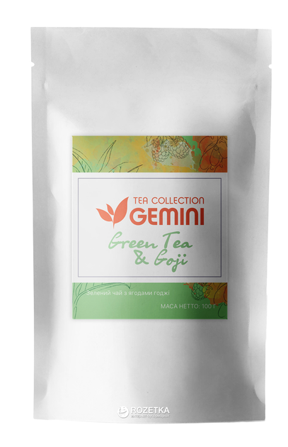 Чай зеленый с добавками рассыпной Gemini Tea Collection Зеленый чай с ...