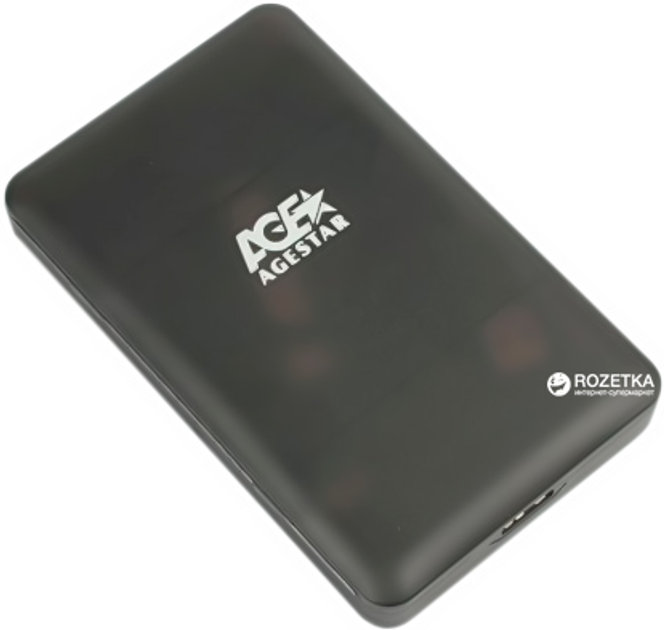 Зовнішня кишеня Agestar для HDD 2.5" USB 3.1 (31UBCP3 Black) – фото ...