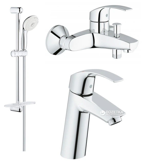 Набор смесителей GROHE Eurosmart 123246M (23324001 + 33300002 ...