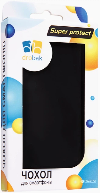 Панель Drobak Elastic PU для Huawei Y3 2017 Black (218453) – фото ...