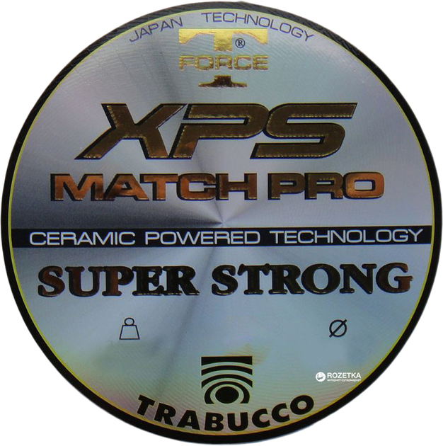 Леска Trabucco T-Force XPS Match Pro 100 м 0.140 мм 2.85 кг (053-25-140 ...
