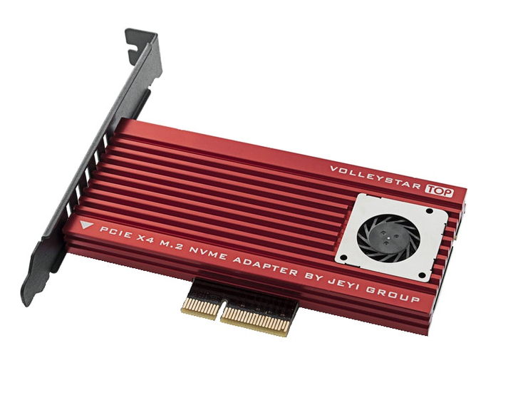 Адаптер JEYI M.2 PCI-E X4 NVME Низкопрофильная планка в комплекте ...