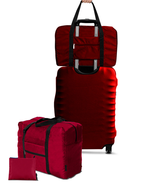 Дорожная сумка для ручной клади Coverbag бордо – фото, отзывы ...