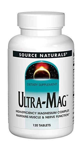 Мінеральний комплекс Магній Source Naturals Ultra-Mag 120 таблеток ...