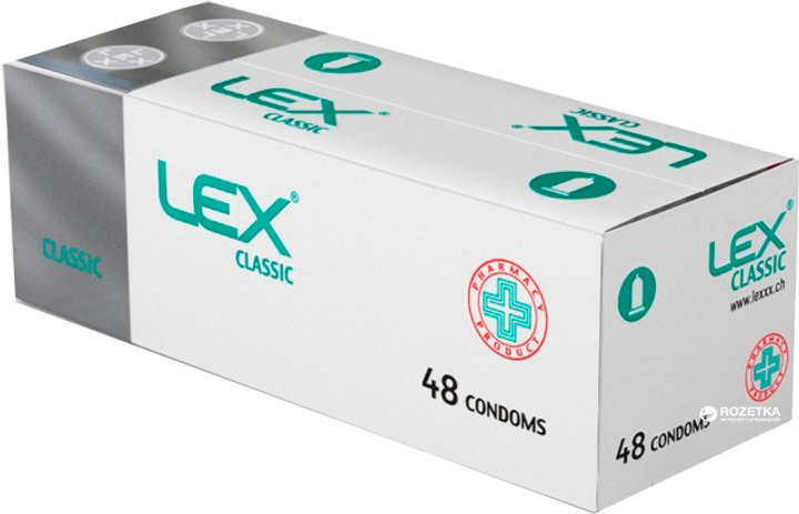 Презервативы Lex Classic Серые 48 шт 4820144770340 серые в интернет