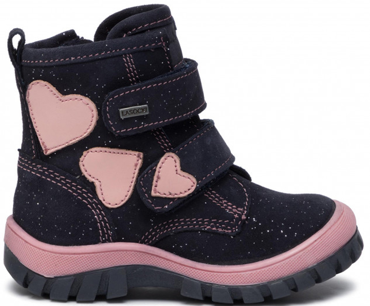 Детские демисезонные ботинки для девочки Lasocki CI12-1797-14 20 Темно ...