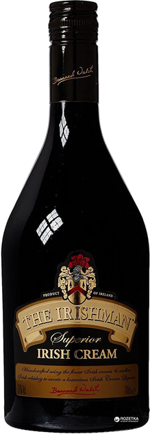 Ликер The Irishman Irish Cream Liqueur 0.7 л 17% (5099811905630) – фото ...
