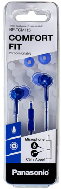 Наушники Panasonic RP-TCM115GC-A Blue купить в интернет-магазине ...