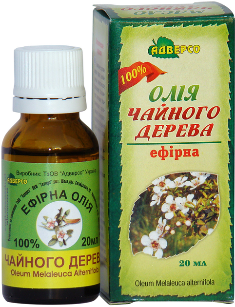 Масло эфирное Адверсо Чайного дерева 20 мл (4820104010714) – в интернет ...