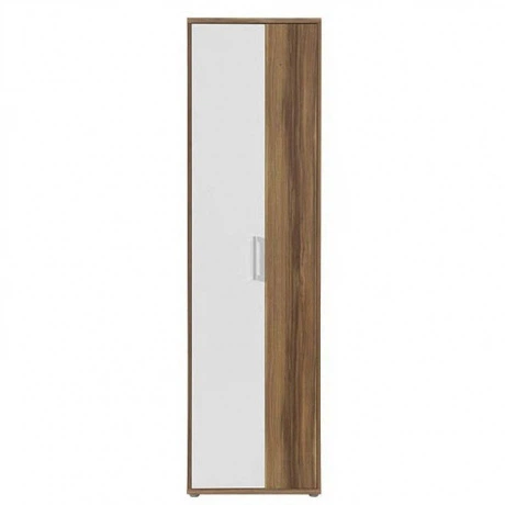 Шафа розпашній в передпокій Gerbor Есмеральда SZF2D 55×198×35 слива венгерська/білий глянець ...