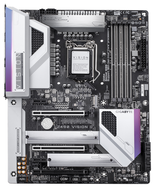 Материнская плата Gigabyte Z490 Vision G (s1200, Intel Z490, PCI-Ex16 ...