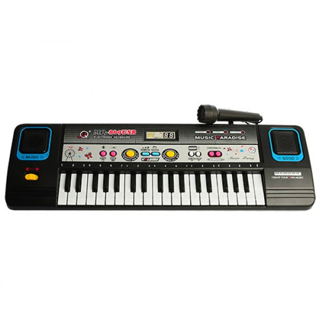 Электронное пианино с микрофоном синтезатор Electronic Keyboard MQ-869 ...