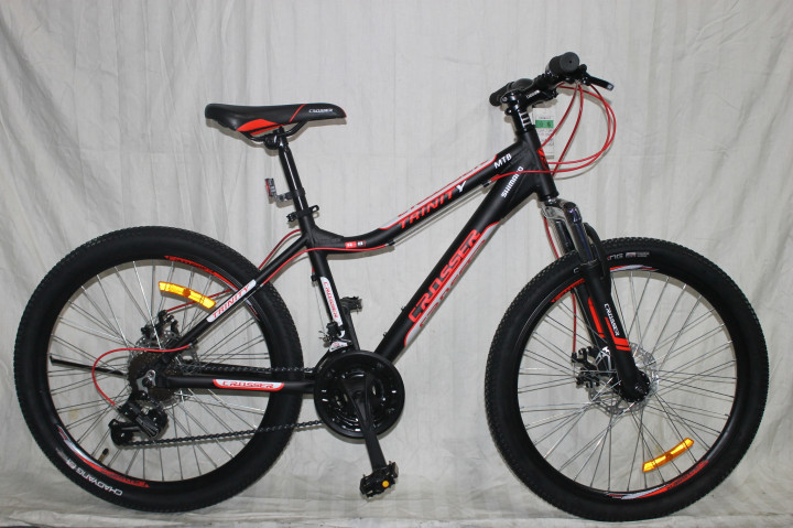 Подростковый горный велосипед Crosser Trinity 24 размер рамы 15" дюймов ...