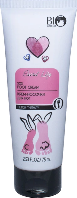 Крем-носочки для ног Bio World Detox Therapy 75 мл (4815412000533 ...
