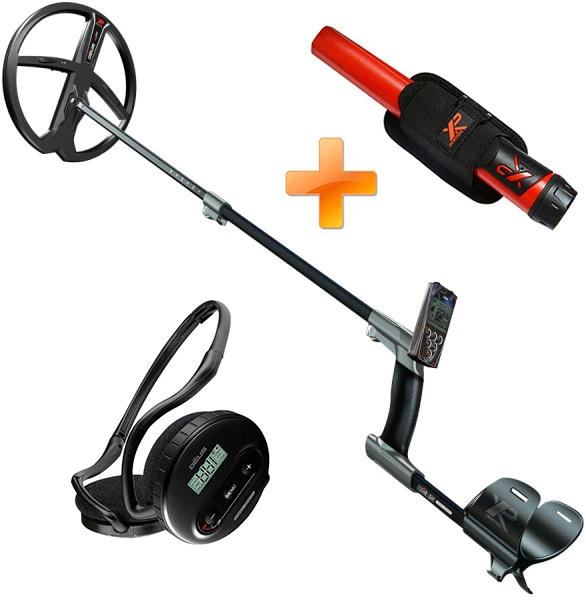 Металлоискатель XP Deus 28 X35 RC с катушкой DD 28 см X35 и беспроводными наушниками WS4 ...