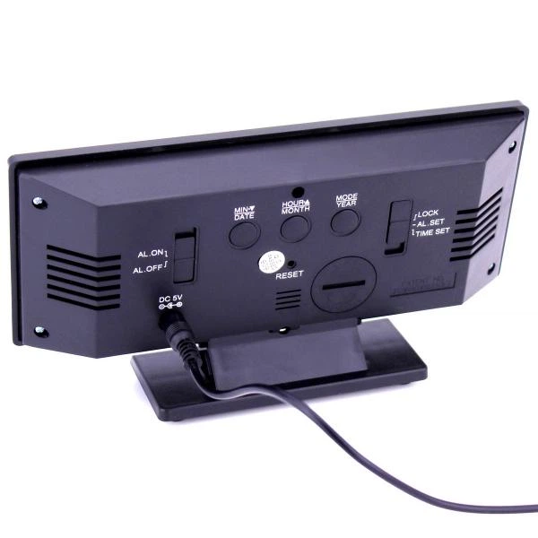 Часы DS-3618L зеркало Черный корпус Зеленые цифры – фото, отзывы, характеристики в интернет ...