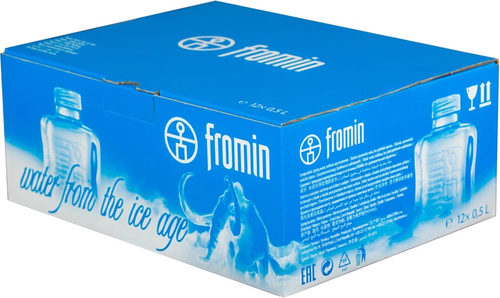 Упаковка воды ледникового периода питьевой негазированной Fromin ...