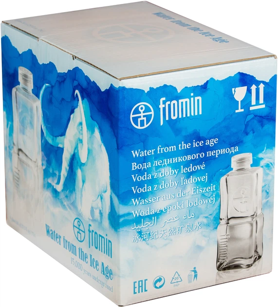 Упаковка воды ледникового периода питьевой негазированной Fromin ...