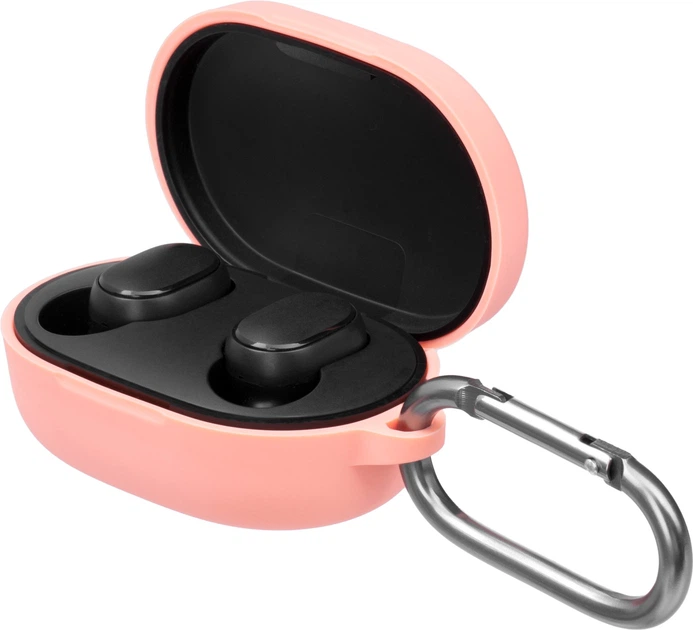 Чехол 2Е для Xiaomi AirDots, Pure Color Silicone 1.5 мм Light pink (2E ...