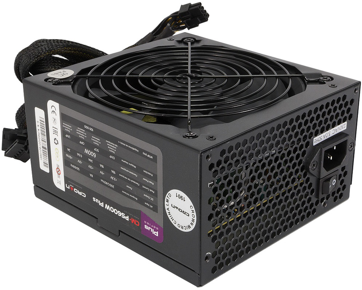 Блок живлення Crown CM-PS 600W Plus 14 см – фото, відгуки ...