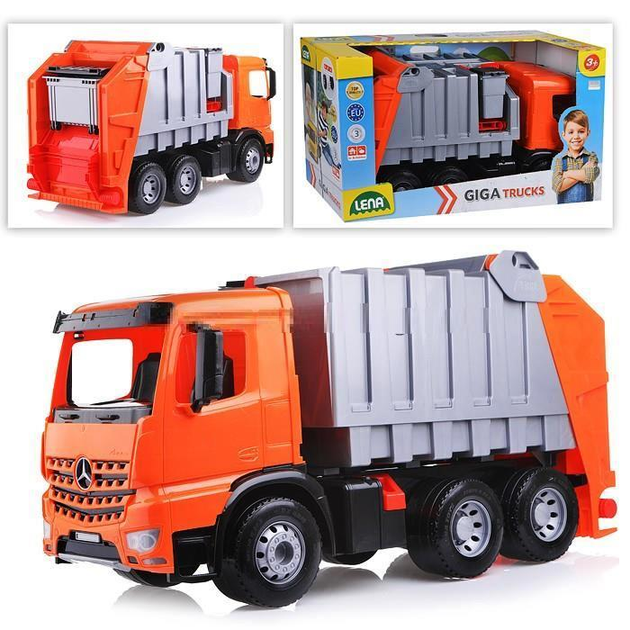 Мусоровоз гигант Mercedes Lena 72 см 02165 – фото, отзывы ...