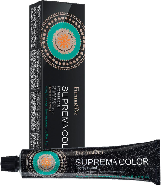 Стойкая крем-краска для волос Farmavita Suprema Color 7.44 блондин ...