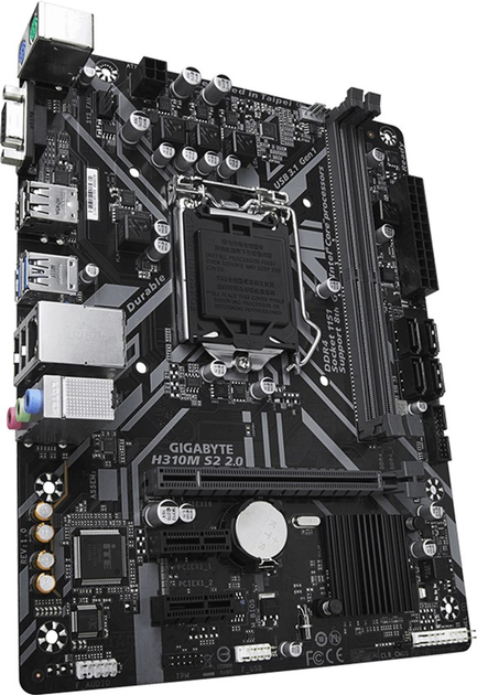 Материнская плата Gigabyte H310M S2 2.0 (s1151, Intel H310, PCI-Ex16 ...