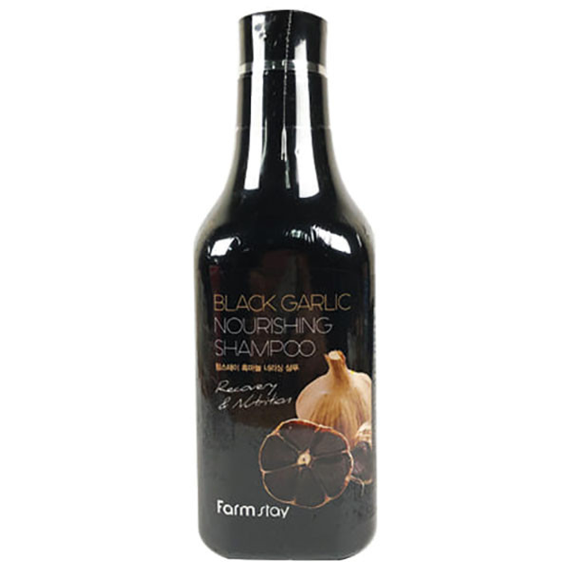 Шампунь для волос FarmStay с черным чесноком BLACK GARLIC NOURISHING ...