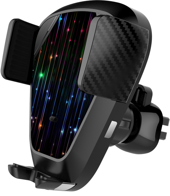 Беспроводное зарядное устройство Qitech Sensor Auto V7 2в1 для ...