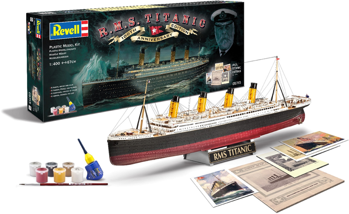 Сборная модель Revell Лайнер Титаник. К 100 летию постройки. Масштаб 1: ...
