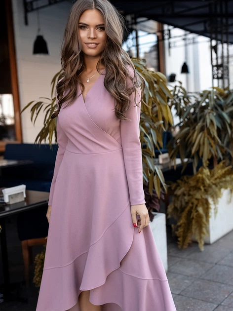 Платье VOLVIS 3121 44 Розовое (2000000522418) – Брендовая одежда | ROZETKA