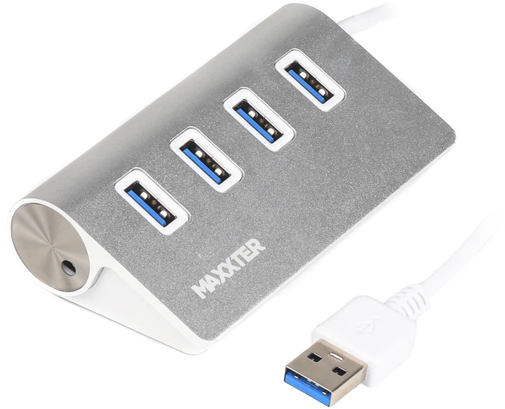 USB-хаб Maxxter HU3A-4P-01 – фото, відгуки, характеристики в інтернет-магазині ROZETKA | Купити ...