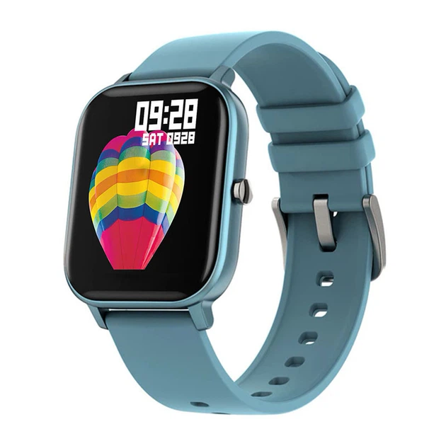 Смарт-часы Colmi P8 Blue для измерения пульса Bluetooth умные часы ...