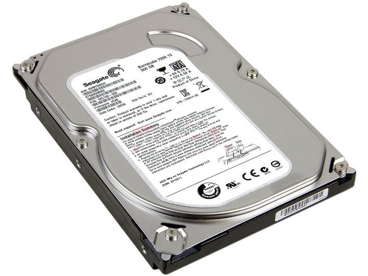 Жесткий диск Seagate Barracuda 500GB 7200rpm 16MB SATAIII (ST500DM002 ...