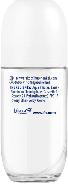 Антиперспирант-ролик Fa Sensitive с ароматом белого мускуса 50 мл ...