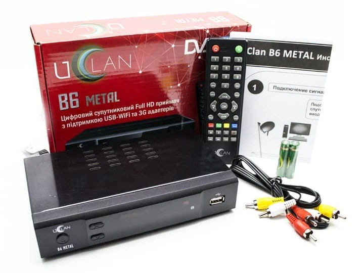 Ресивер U2C B6 Metal V2 (UCLAN) DVB-S/S2 спутниковый тюнер – фото, отзывы, характеристики в ...